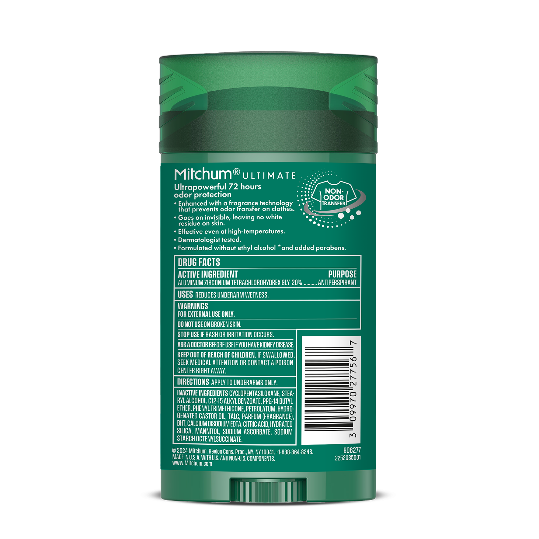 MITCHUM Men Ultimate 72H Solid Stick Bold Energy 76gr – mitchprod